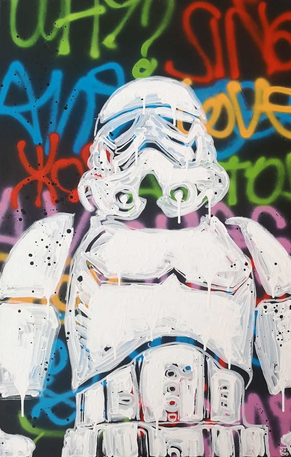 White trash by Frob | Buy Art Online | Rise Art