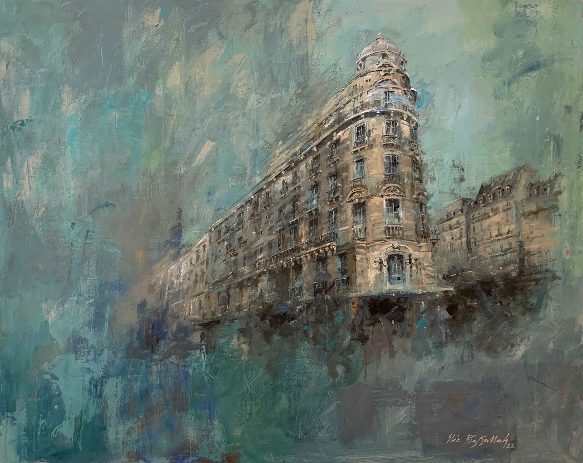 Le Carrefour Vavin by Elie Rizkallah | Buy Art Online | Rise Art