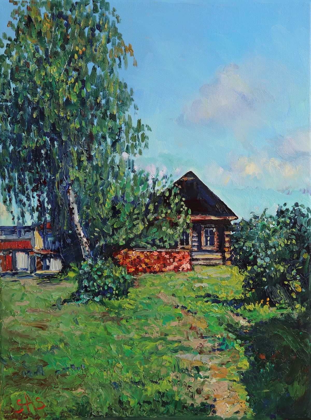 Au milieu de l'été by STAS (Stanislav Dyshlov) | Buy Art Online | Rise Art