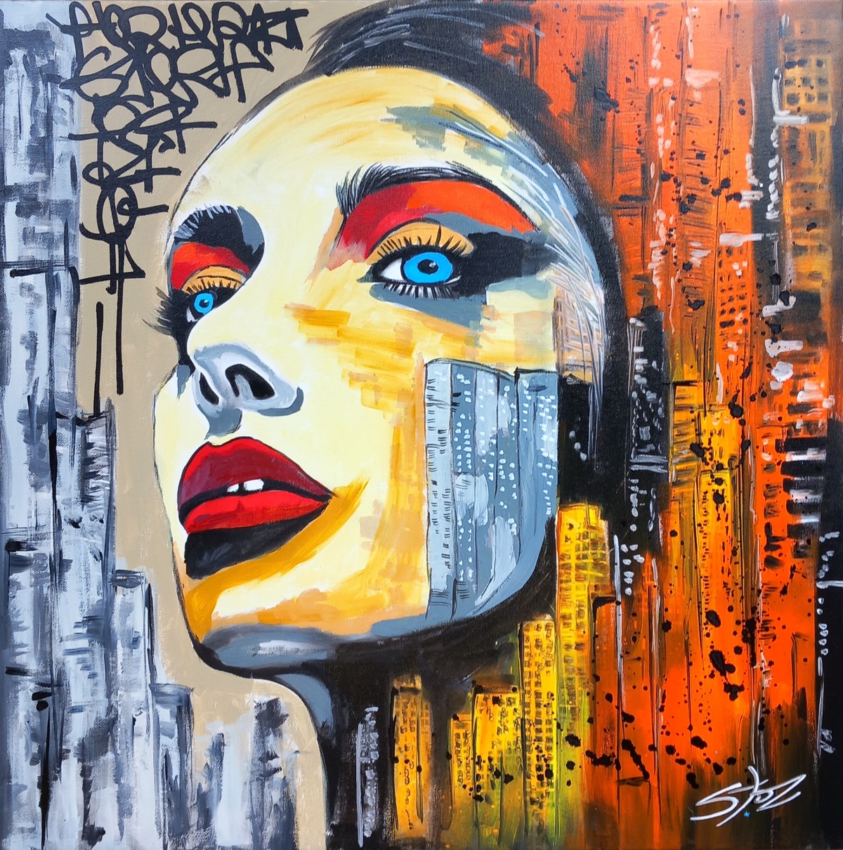 Wonderful par Stoz | Acheter de l'art en ligne | Rise Art