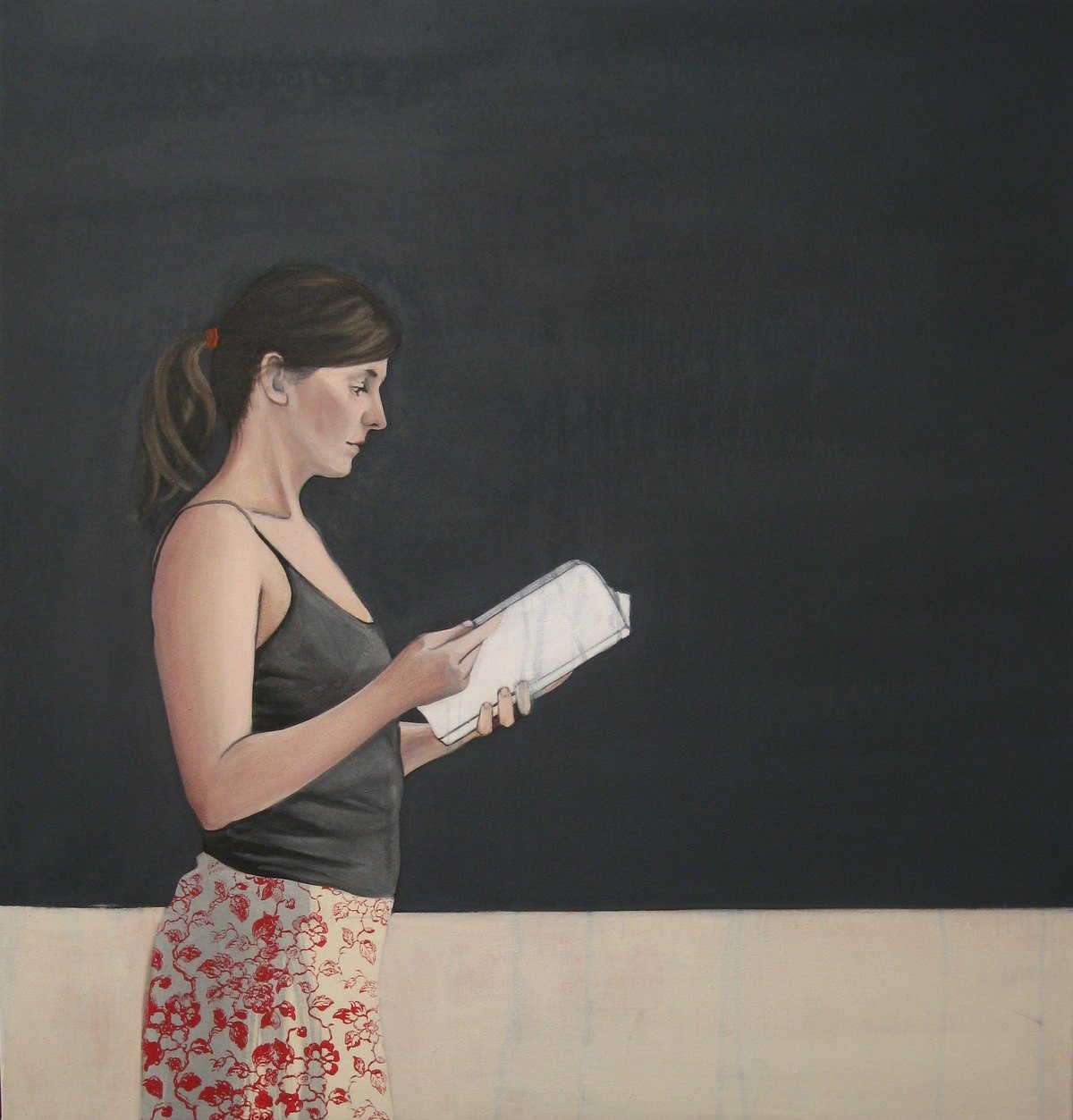 Leserin VII by Karoline Kroiss | Buy Art Online | Rise Art