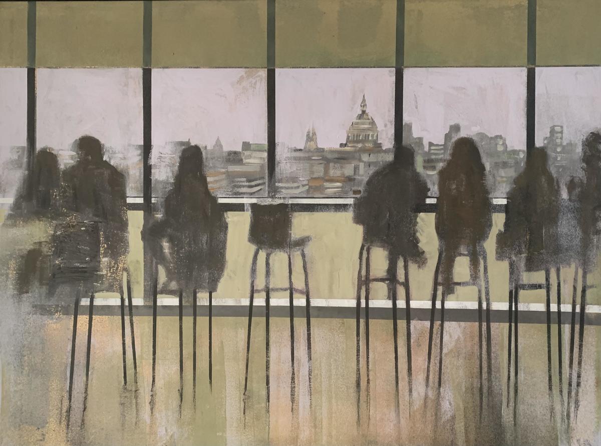 Tate modern cafe by Barry Wilson | Buy Art Online | Rise Art