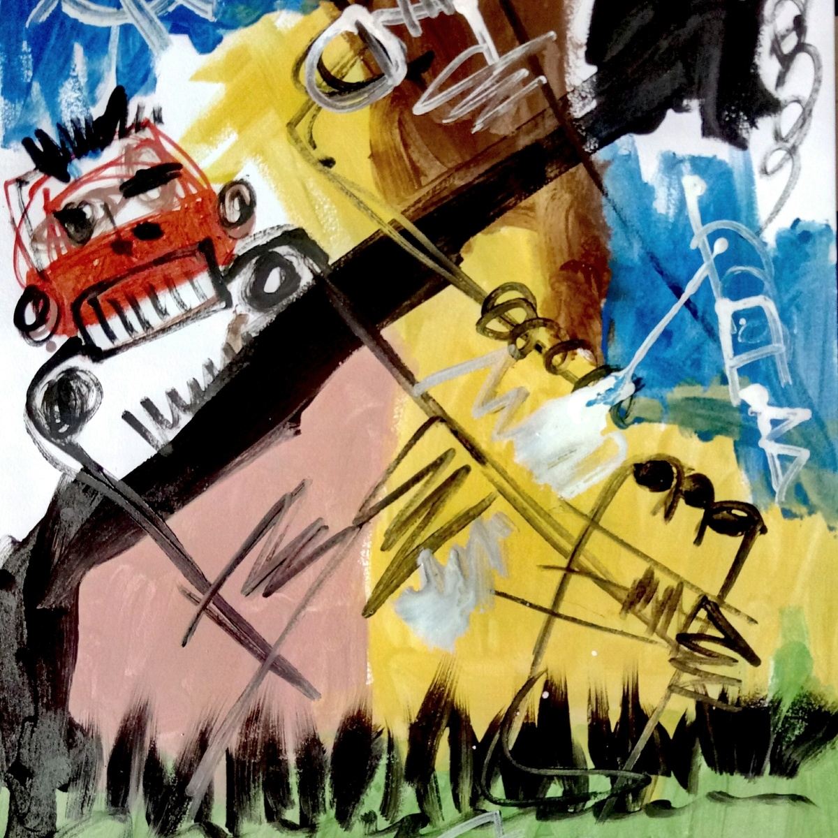 Borger drawing on paper 7 by Noah Borger | Buy Art Online | Rise Art