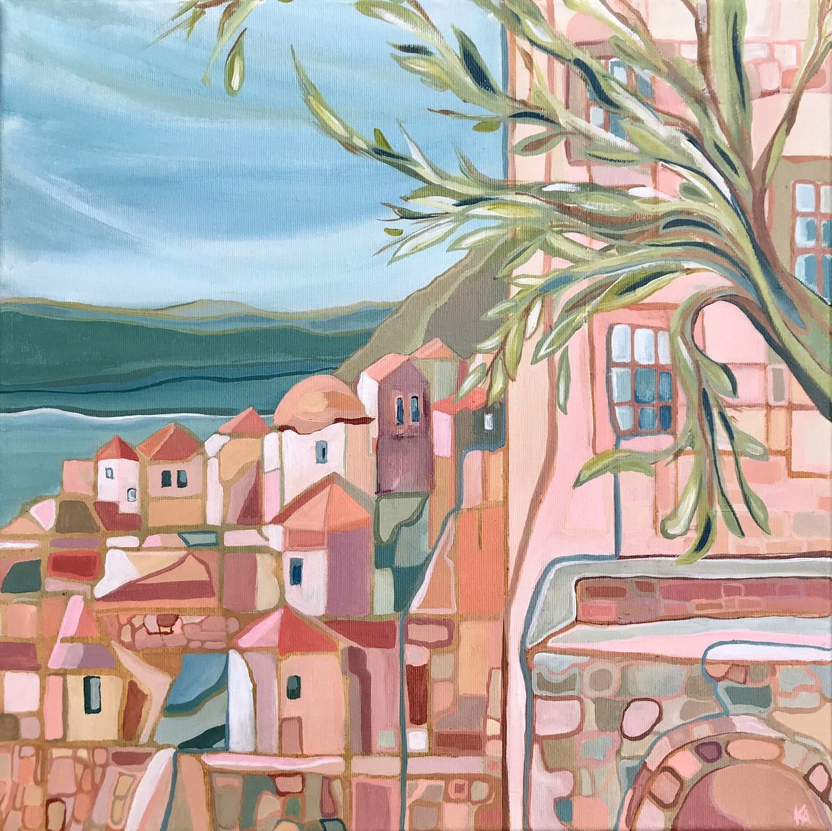 Monemvasia par Kelly Allison | Acheter de l'art en ligne | Rise Art