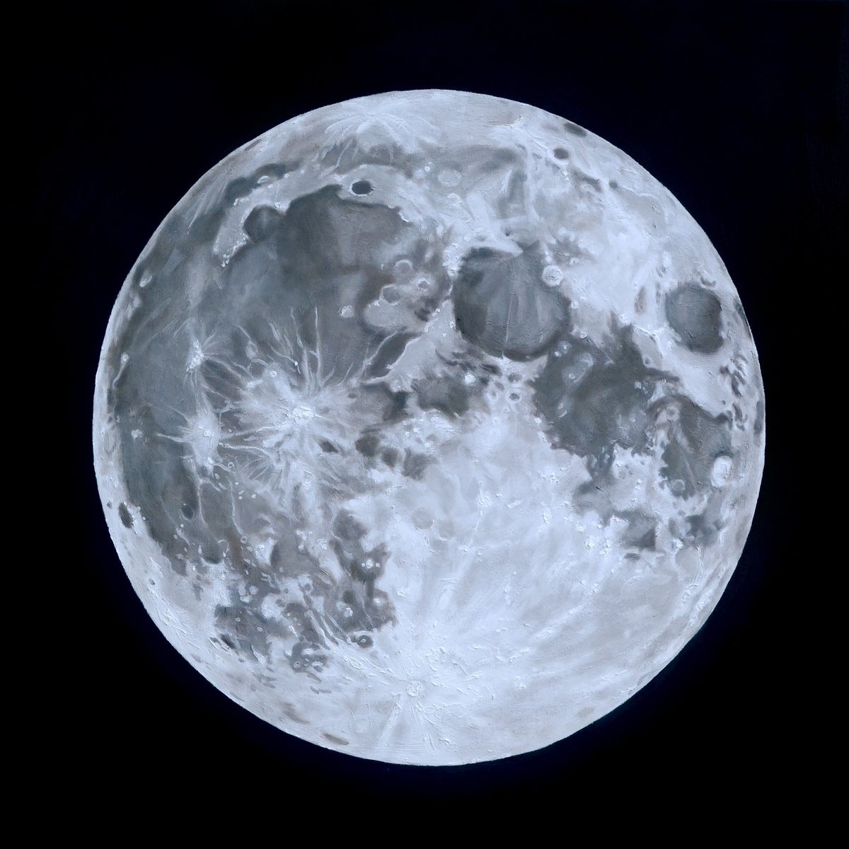 Luna (Painted with lunar surface material) par Mark Castle | Acheter de ...