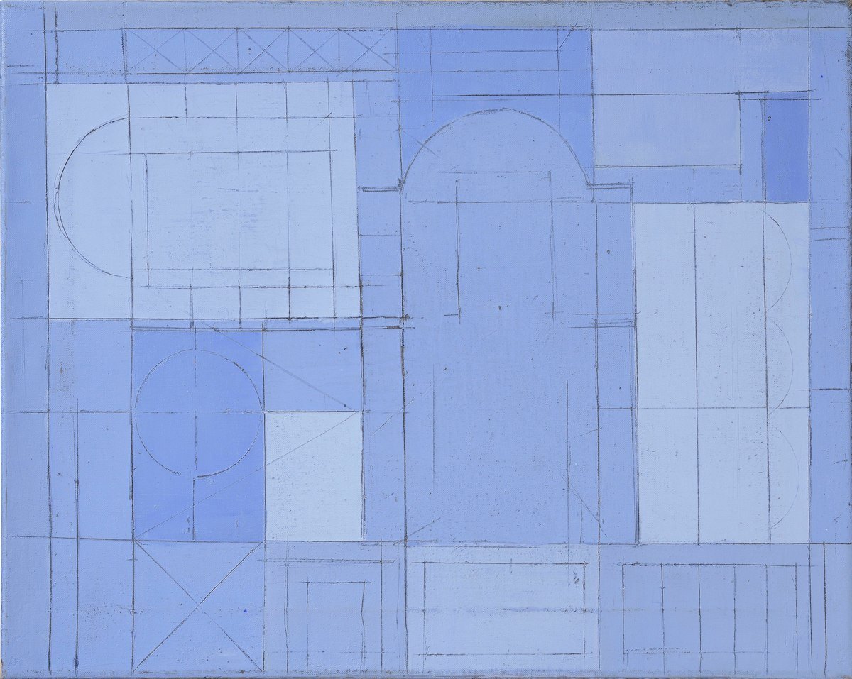 Blue archaeologies I by Ruth Philo | Buy Art Online | Rise Art