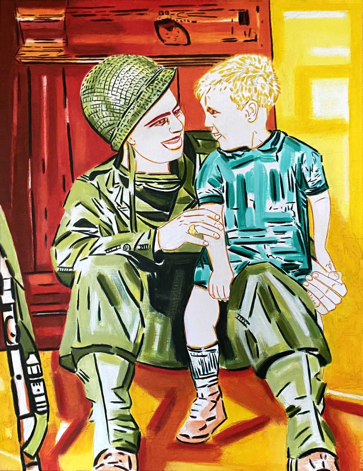 The hope beyond sadness par Elizabeth Roman | Acheter de l'art en ligne ...