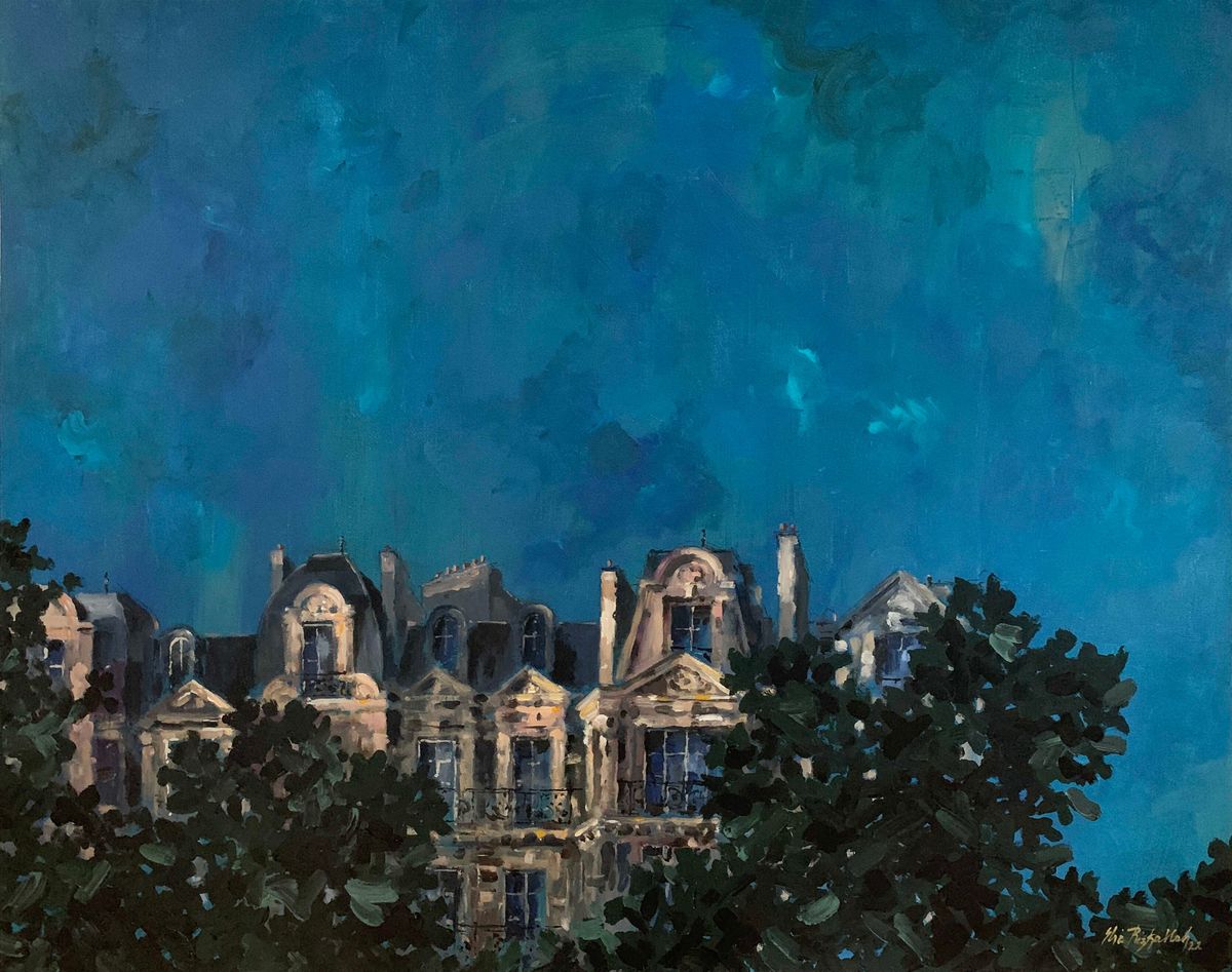 Regardant les toits by Elie Rizkallah | Buy Art Online | Rise Art