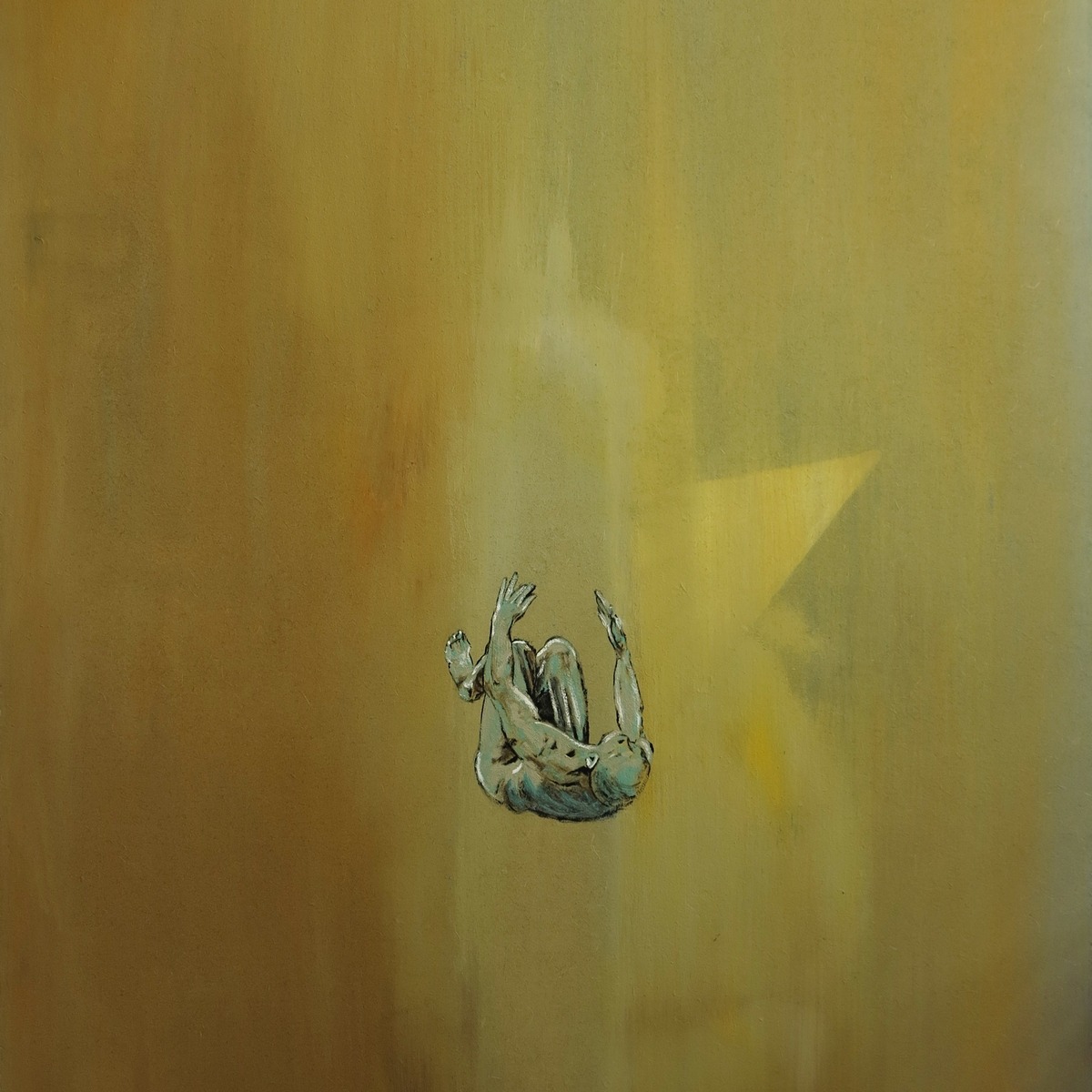 Untitled (man falling, 2018) by Adam Reid | Buy Art Online | Rise Art