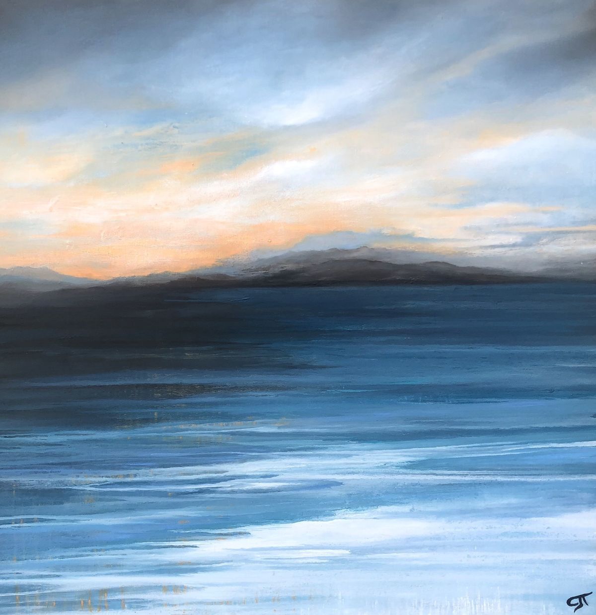 Lumière du soir 9 par Claire Jombart | Acheter de l'art en ligne | Rise Art