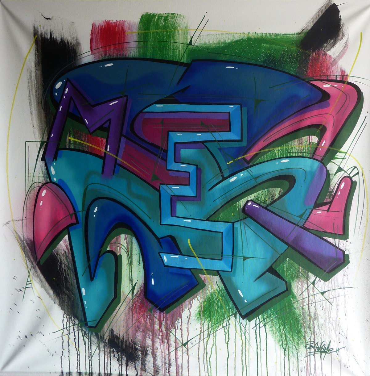 Trace n°2419 by Saname | Buy Art Online | Rise Art