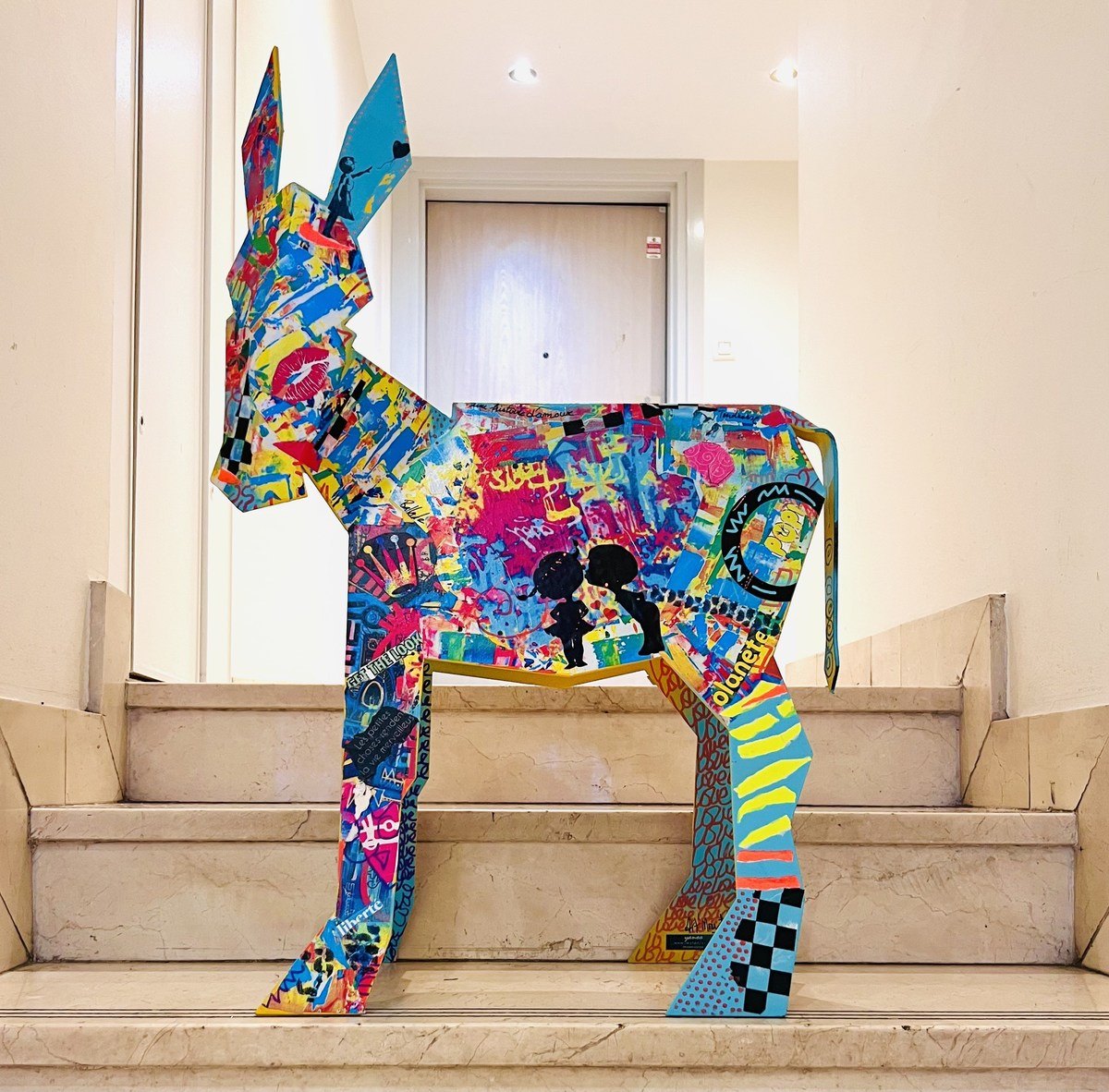 Âne pop art by ART'MONY | Buy Art Online | Rise Art