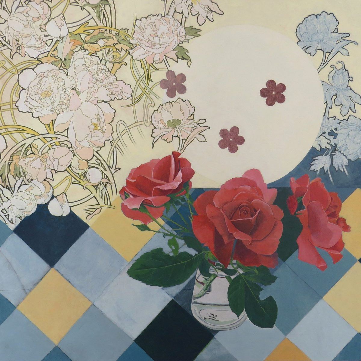 Red roses by Simon M Smith | Buy Art Online | Rise Art