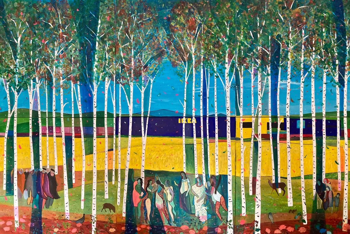 Guerre et Paix. Le souvenir des blés. by Pierre Carret | Buy Art Online ...