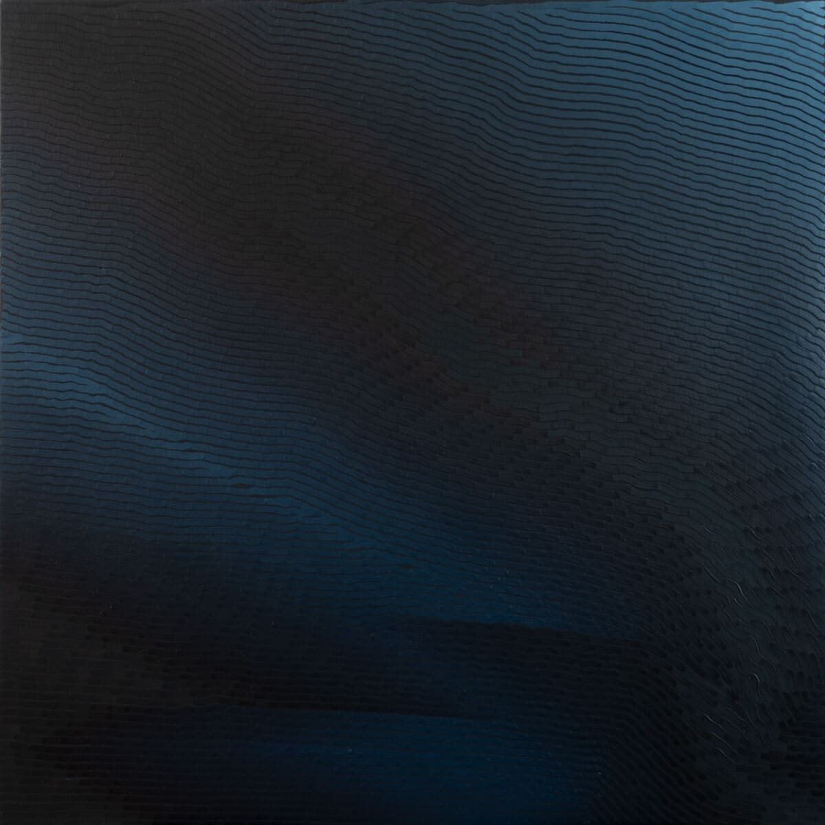 Indigo S2 01 2021 - 80 cm x 80 cm by Chris Pillot | Buy Art Online ...