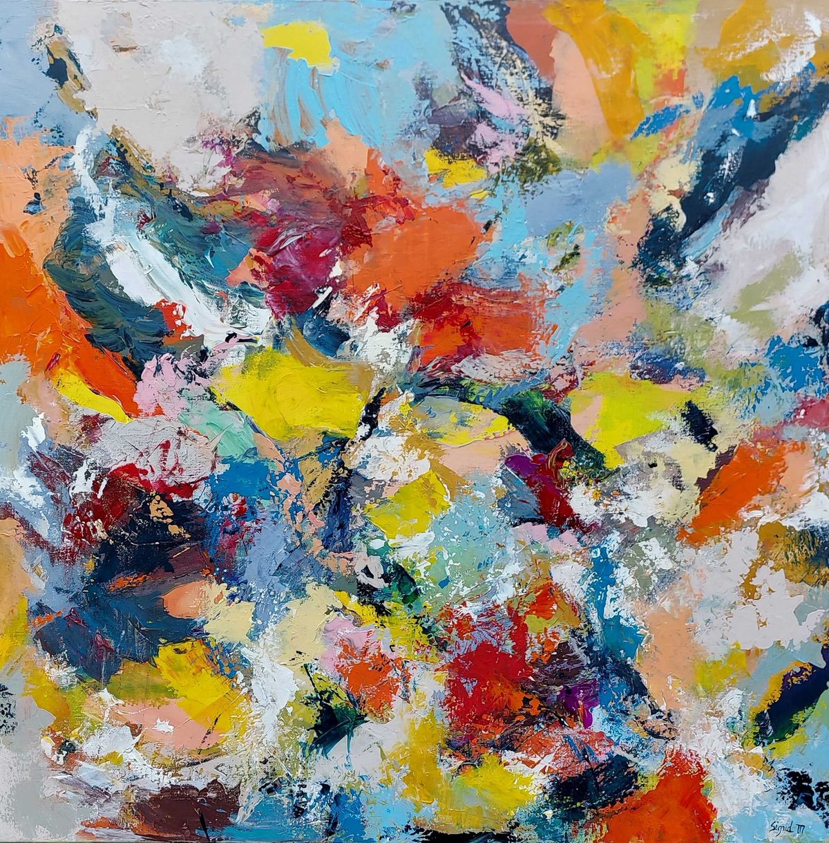 Le retour des cigales by Sigrid M | Buy Art Online | Rise Art