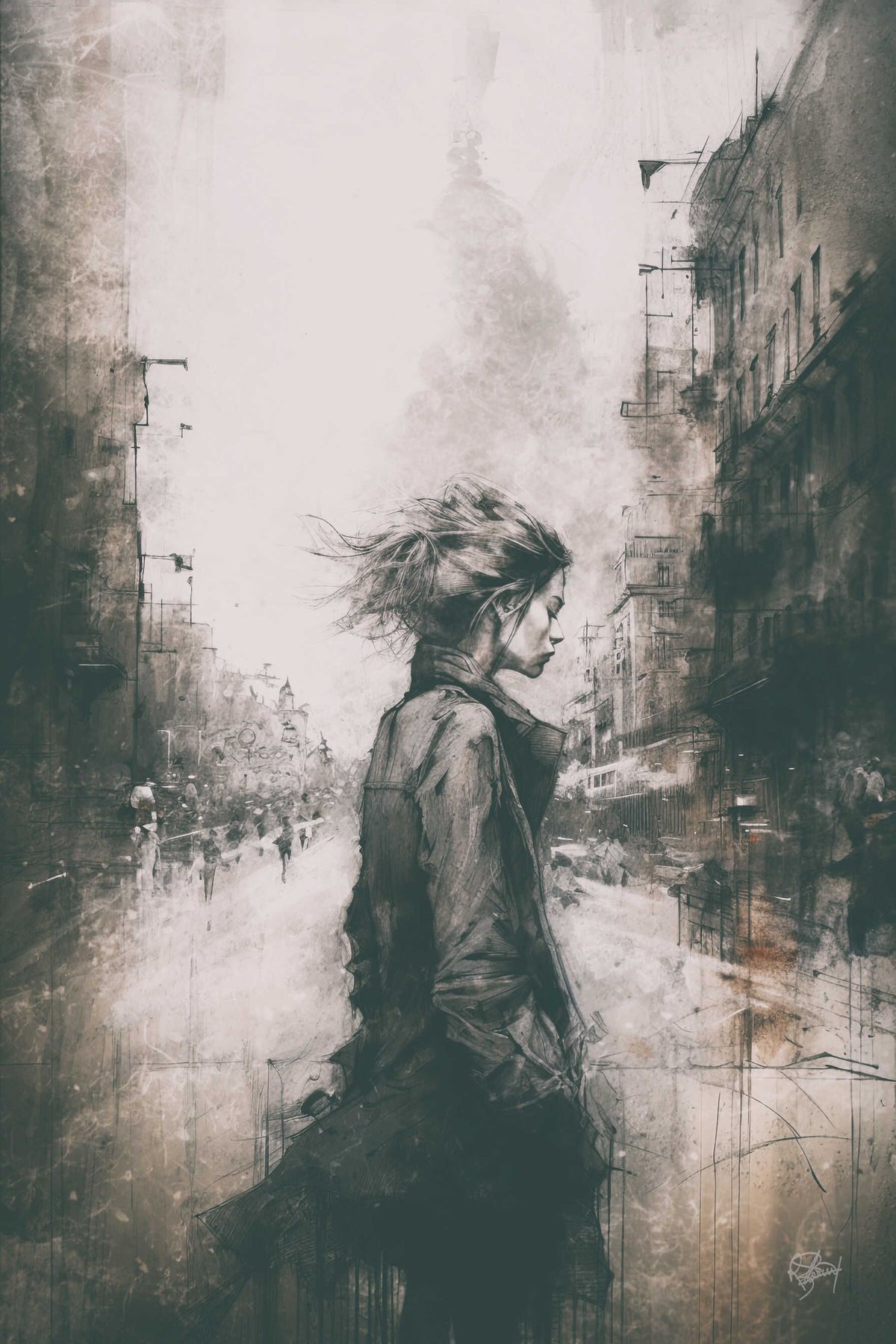 Déambuler by Romain Bonnet | Buy Art Online | Rise Art