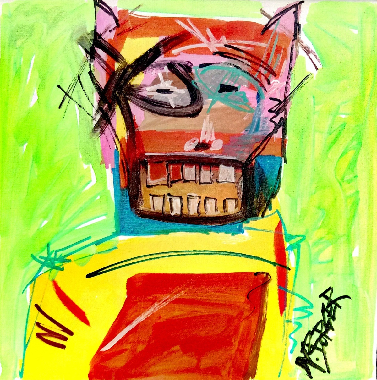 Drawing Visage 3 von Noah Borger | Kunst online kaufen | Rise Art