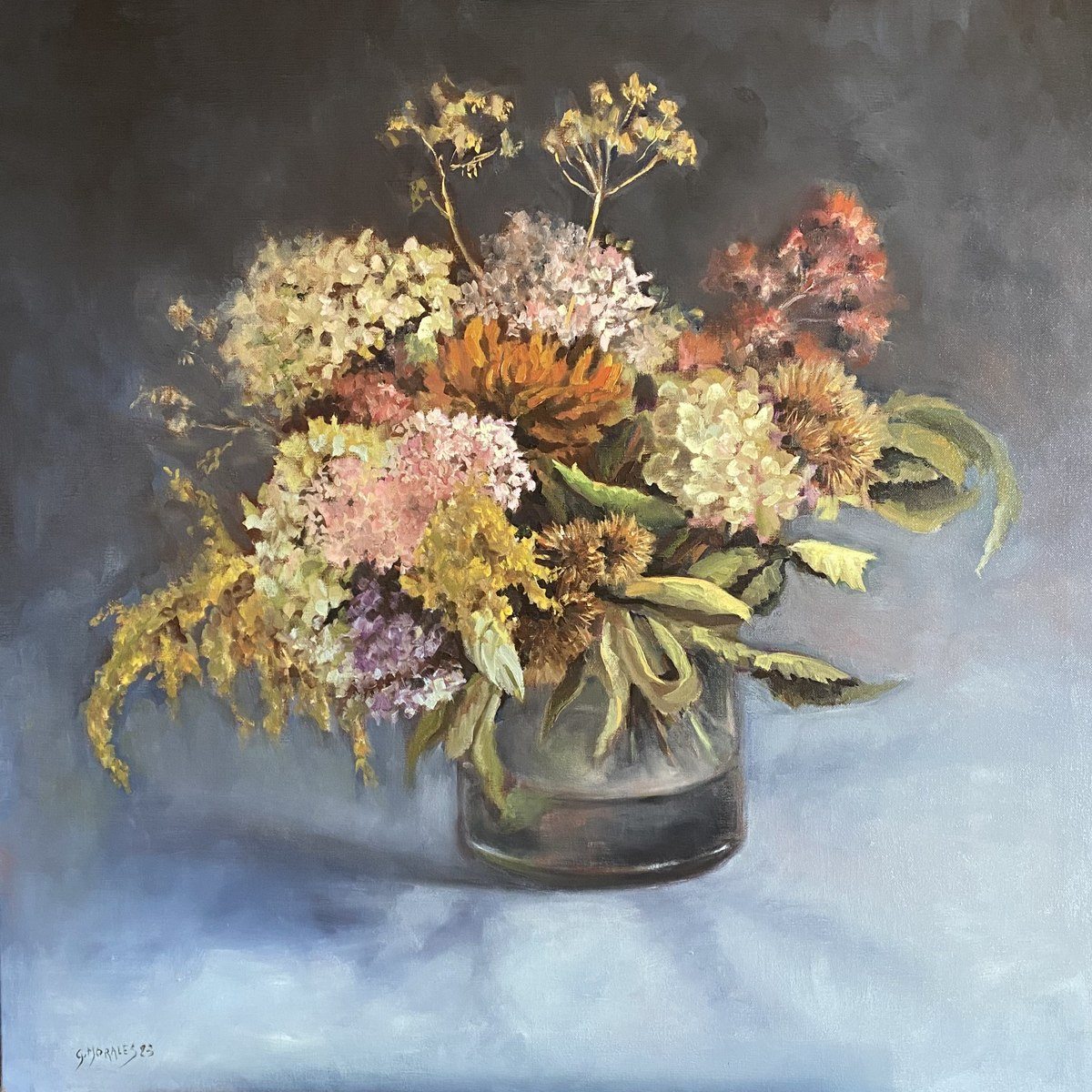Bouquet de Vivi couleurs automnales par Géraldine Morales | Acheter de ...