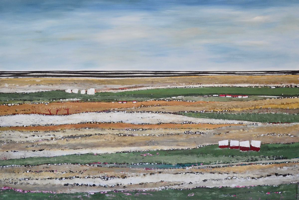 Les arbres rouges (A399) by Laurence Moracchini | Buy Art Online | Rise Art