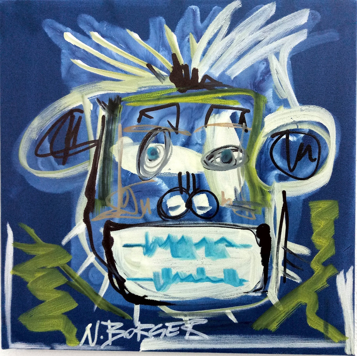 Drawing visage 5 by Noah Borger | Buy Art Online | Rise Art