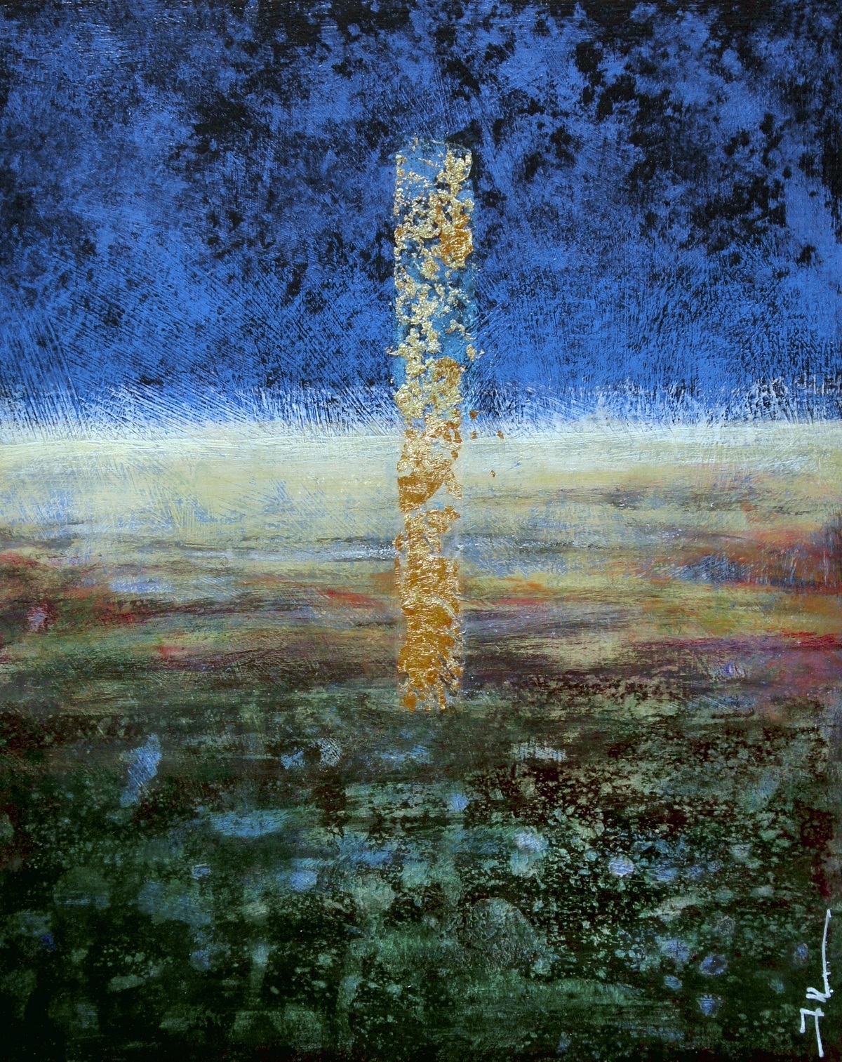 Golden Earth by Jean-Luc Lacroix | Buy Art Online | Rise Art