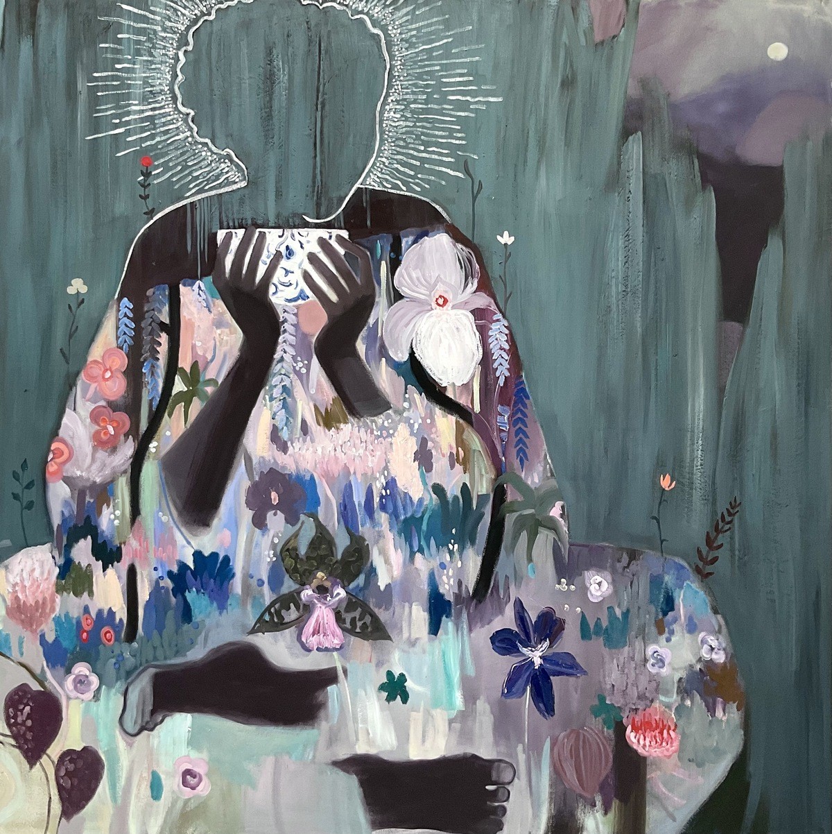 Winter Took A Sip Of Spring by Leila Fanner | Buy Art Online | Rise Art