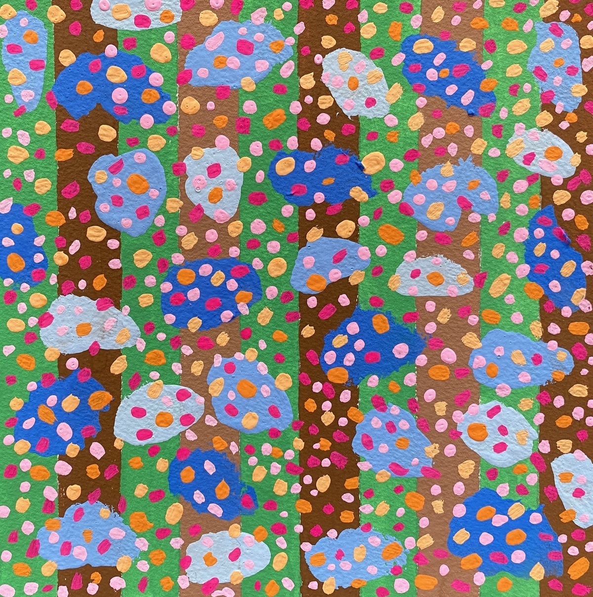 Fizzy Distortion with Blue and Green by Robert Dunt | Buy Art Online ...