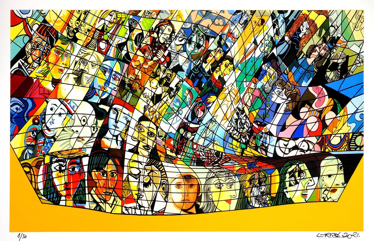 Picasso Boat par Erro | Acheter de l'art en ligne | Rise Art