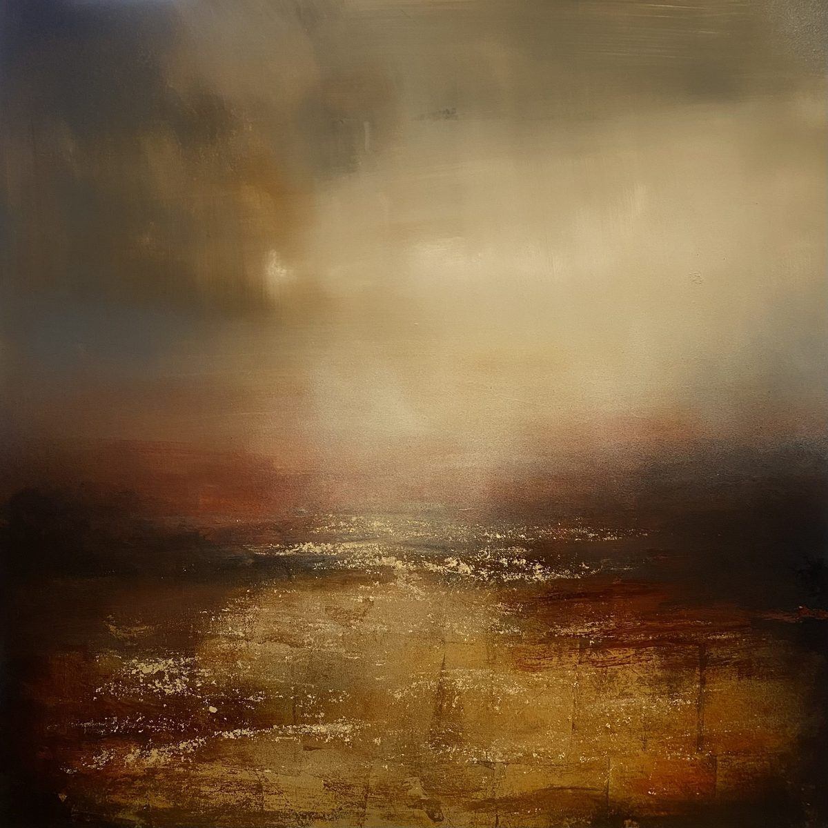 Golden sky by Barry Wilson | Buy Art Online | Rise Art