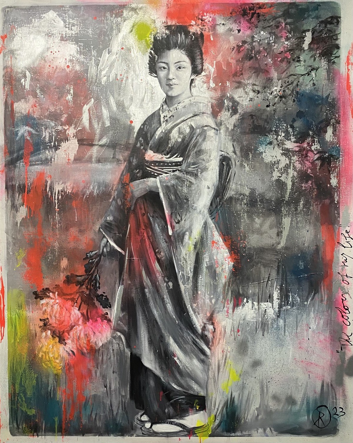 The colors of my life by Sabine Rusch | Buy Art Online | Rise Art