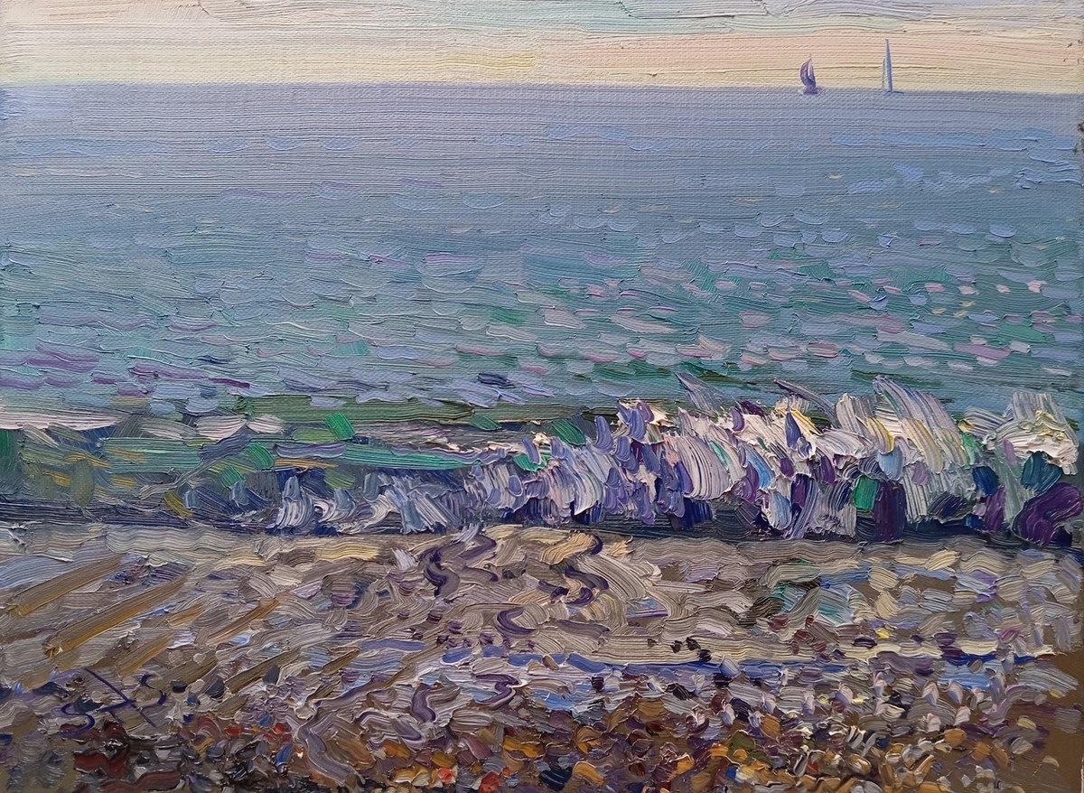 La Côte d'Azur by STAS (Stanislav Dyshlov) | Buy Art Online | Rise Art