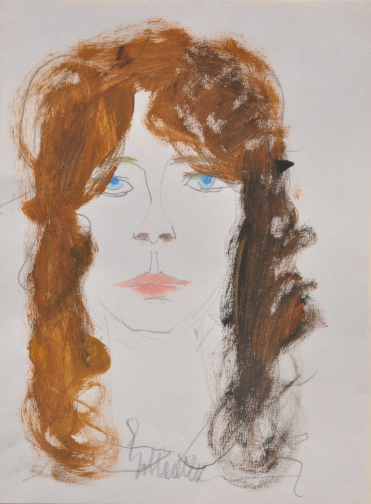 Copper-colored hair / Capelli color rame by Tonino Gottarelli | Buy Art ...