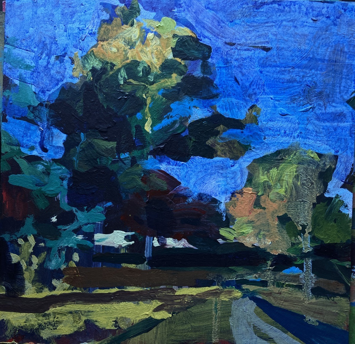 Figure in a Landscape 21 by Philip Tyler | Buy Art Online | Rise Art