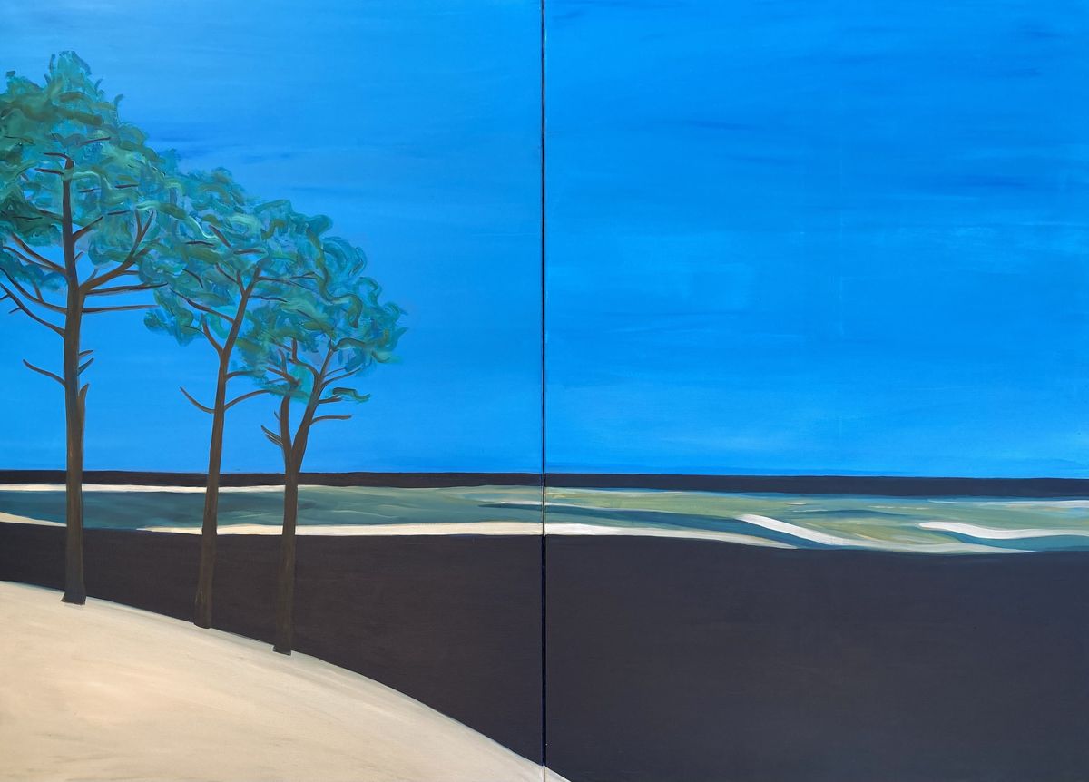 Le banc d'arguin by Pierre Carret | Buy Art Online | Rise Art