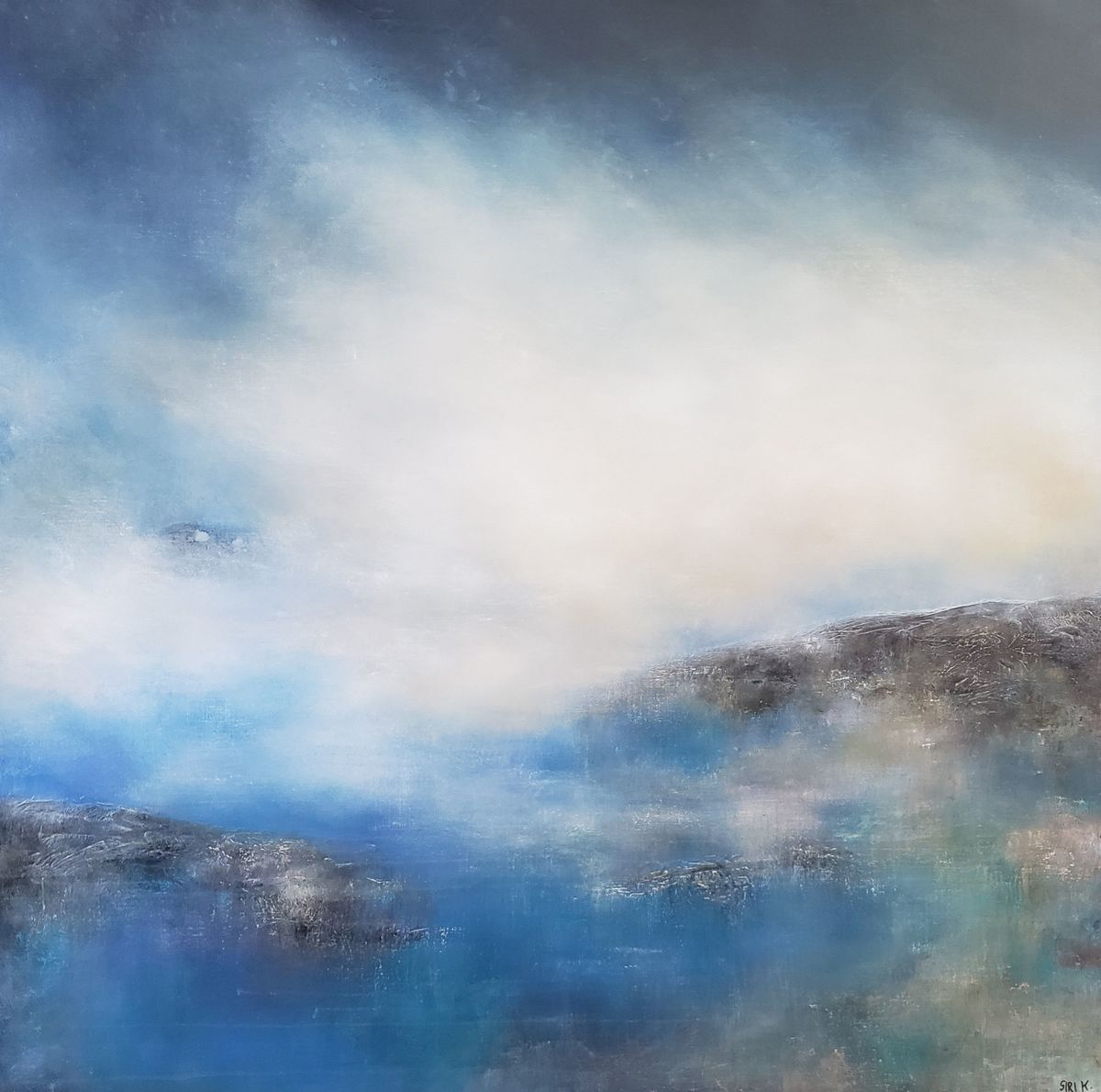Blue silence by Siri Knoepffler | Buy Art Online | Rise Art