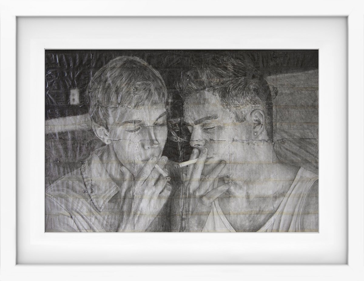 There Is Never More Than A Fag Paper Between Them Liam And Ryan By