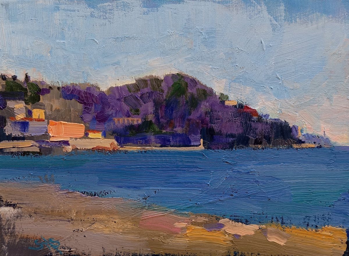 Vue de Nice by STAS (Stanislav Dyshlov) | Buy Art Online | Rise Art