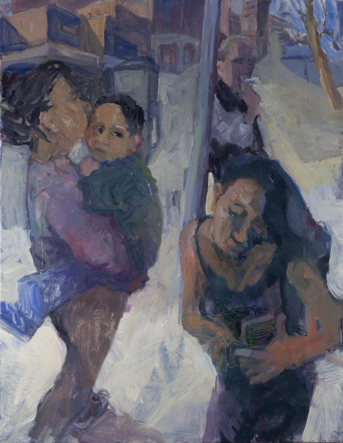 Courtyard by Rachel Mercer | Buy Art Online | Rise Art