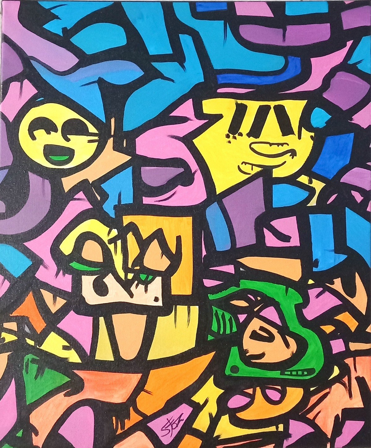 invasion par Stoz | Acheter de l'art en ligne | Rise Art
