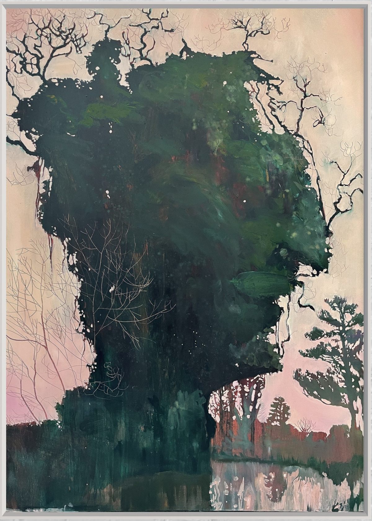 The Thinking Tree by Claire Cansick | Buy Art Online | Rise Art