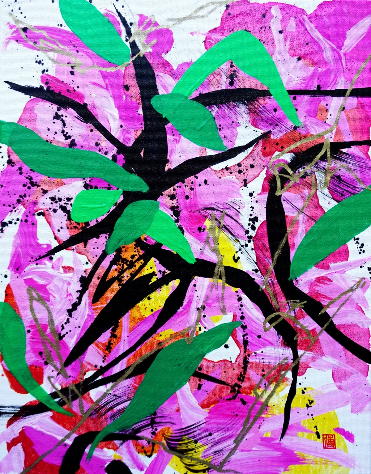 Pink Metamorphosis No.092022 par Odilia FU | Acheter de l'art en ligne ...