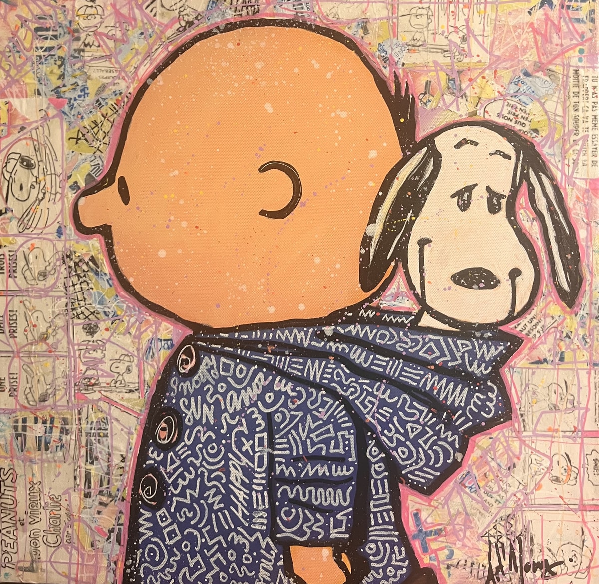 Les meilleurs amis by ART'MONY | Buy Art Online | Rise Art