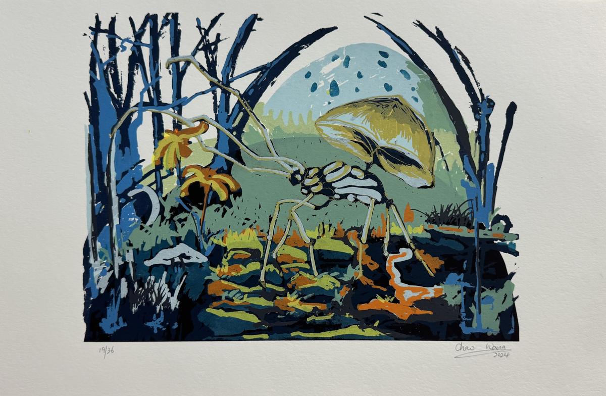 Signature Wondering Bugs by Chao Wang | Buy Art Online | Rise Art