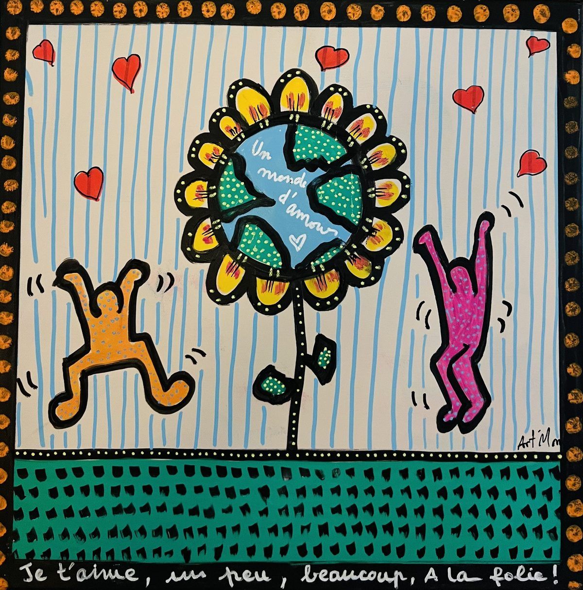 Un monde d’Amour par ART'MONY | Acheter de l'art en ligne | Rise Art