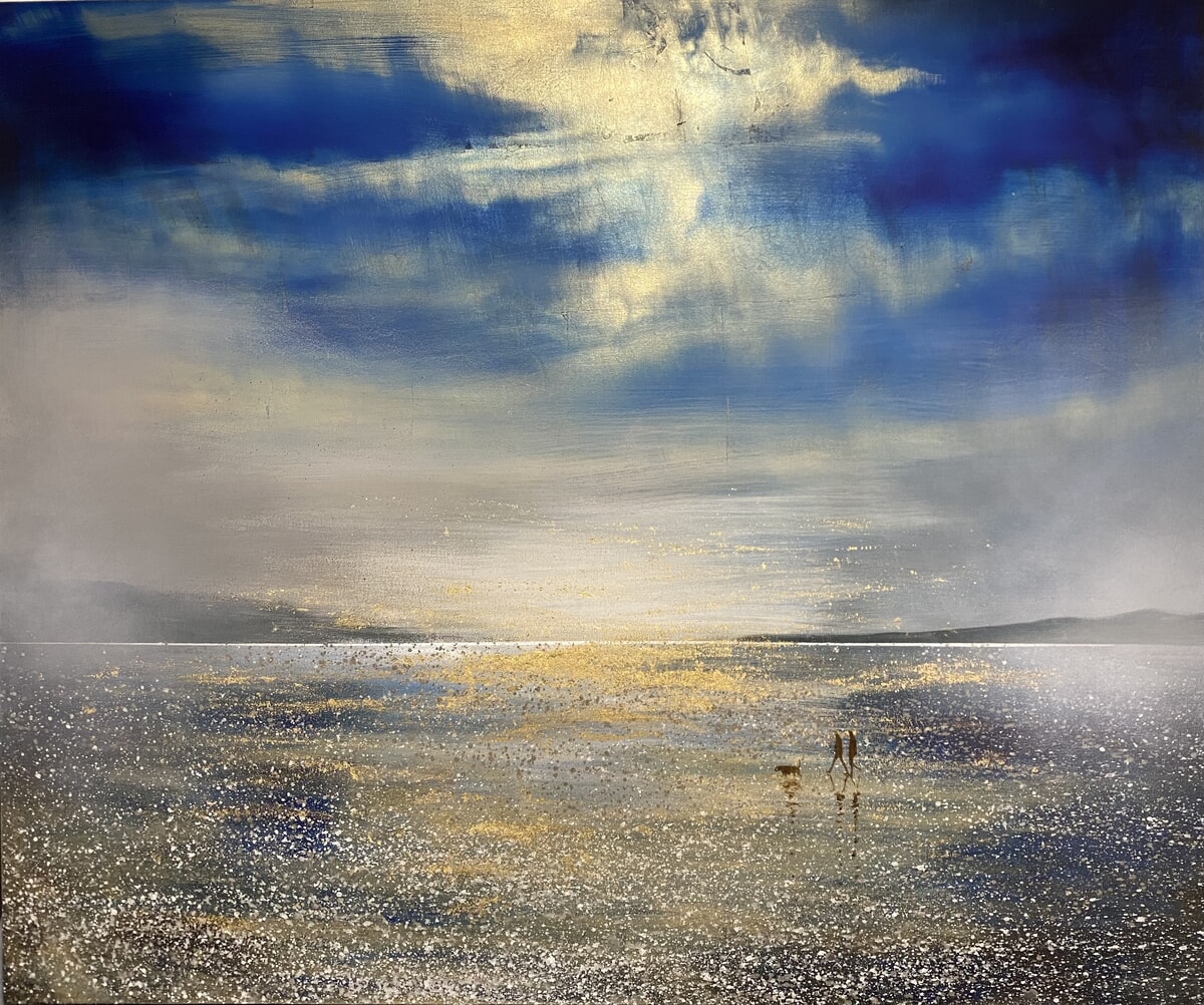 Low tide by Barry Wilson | Buy Art Online | Rise Art