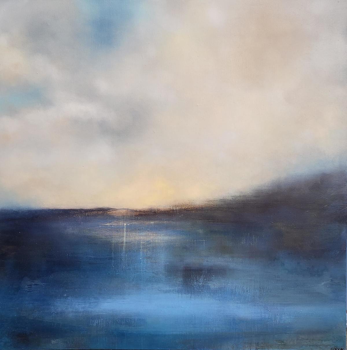 Silence by the sea by Siri Knoepffler | Buy Art Online | Rise Art