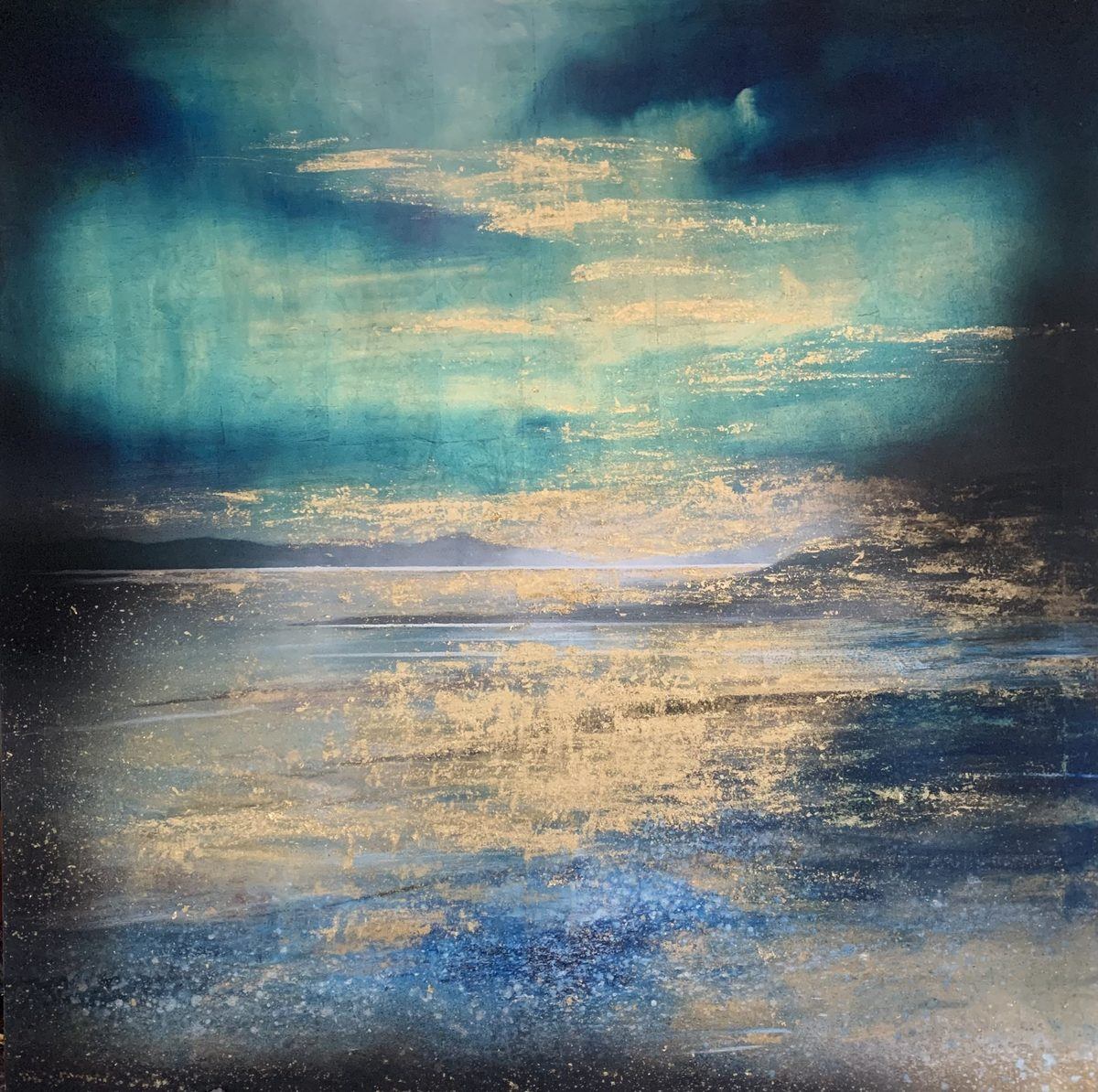 Moonlit Gold by Barry Wilson | Buy Art Online | Rise Art