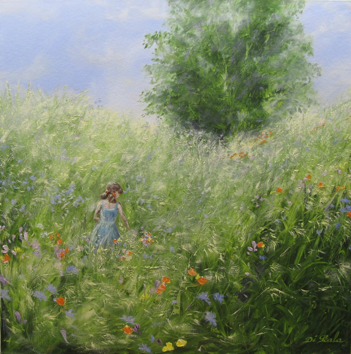 Les rubans rouges by Brigitte Di Scala | Buy Art Online | Rise Art