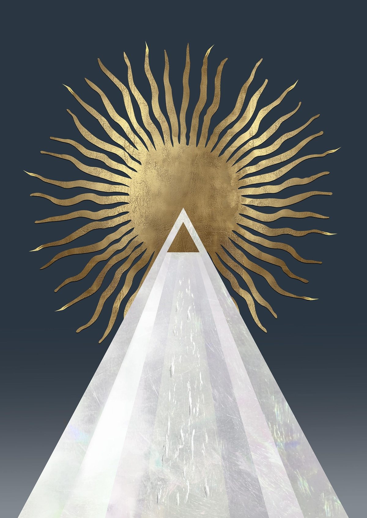 Solar Pyramid Medium by Lauren Baker | Buy Art Online | Rise Art